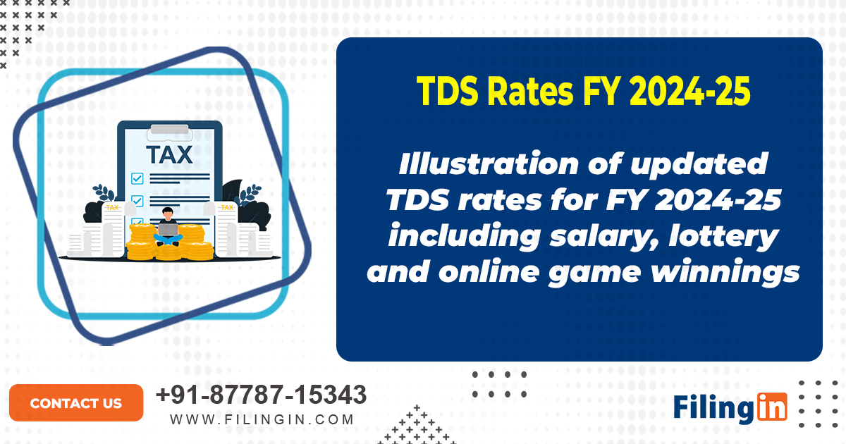 TDS Rates FY 2024-25: Updated By CBDT